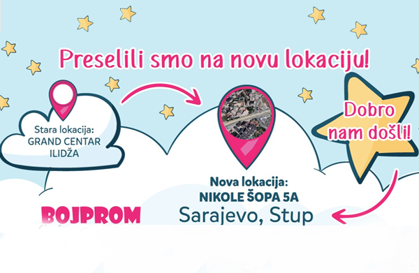 PRESELJENJE BOJPROM RADNJE U SARAJEVU NA NOVU LOKACIJU! | Bojprom