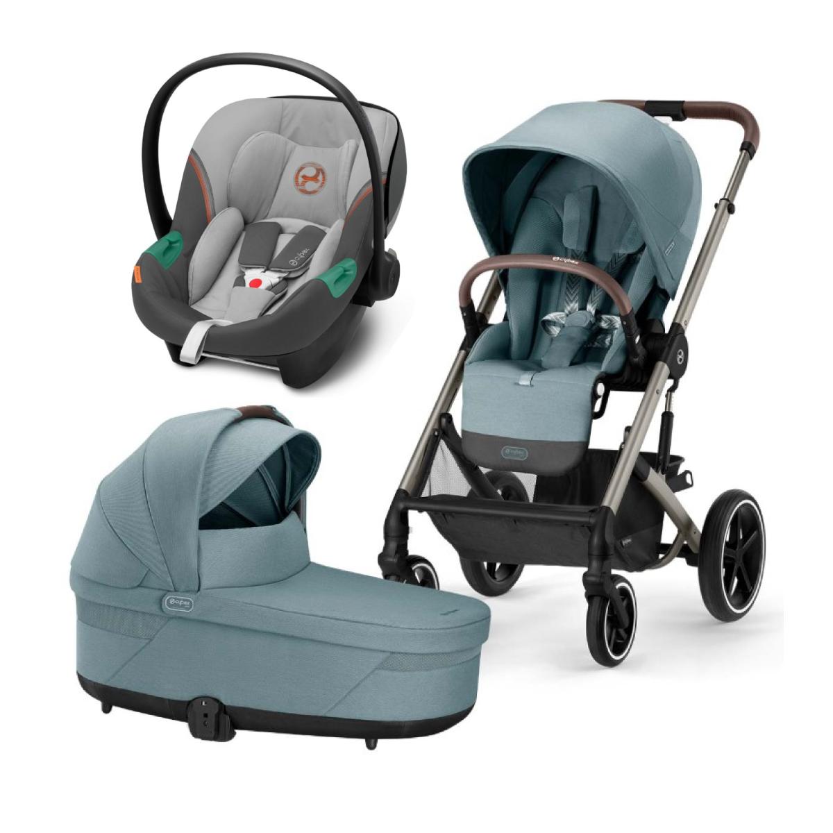 CYBEX KOLICA BALIOS 3U1 STORMY BLUE SA AUTOSJEDALICOM ATON 2163013 ...