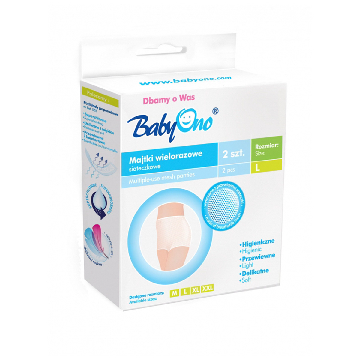 BABYONO VISEKRATNE GACICE 503/XL 40579 | Bojprom