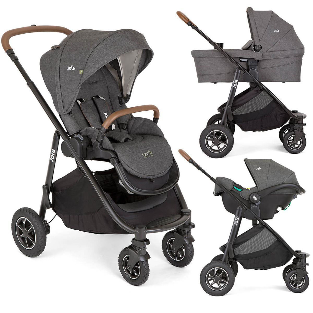 JOIE KOLICA VERSATRAX TRIO SHELL GRAY 40453 78368 | Bojprom