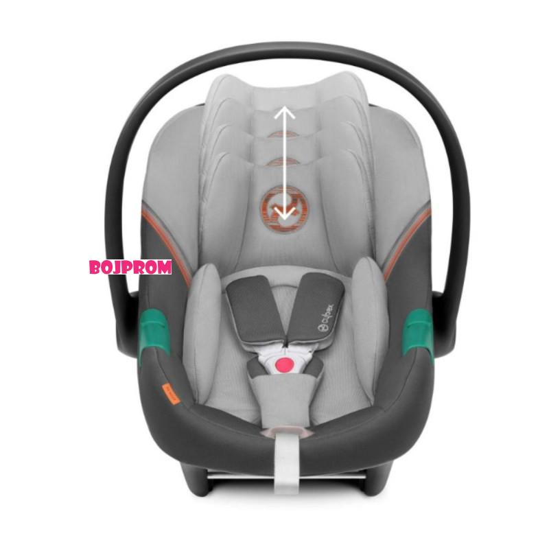 Cybex 3u1 KOLICA BALIOS S LUX SLV B LAVA GREY MID GREY + KORPA ZA KOLICA S LUX LAVA GREY MID ...
